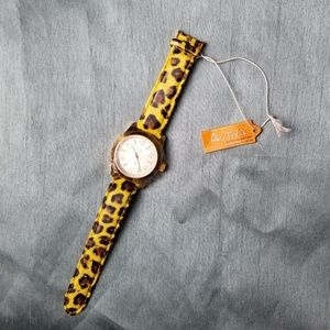 Activa | Accessories | Activa Leopard Print Swiss Watch | Poshmark